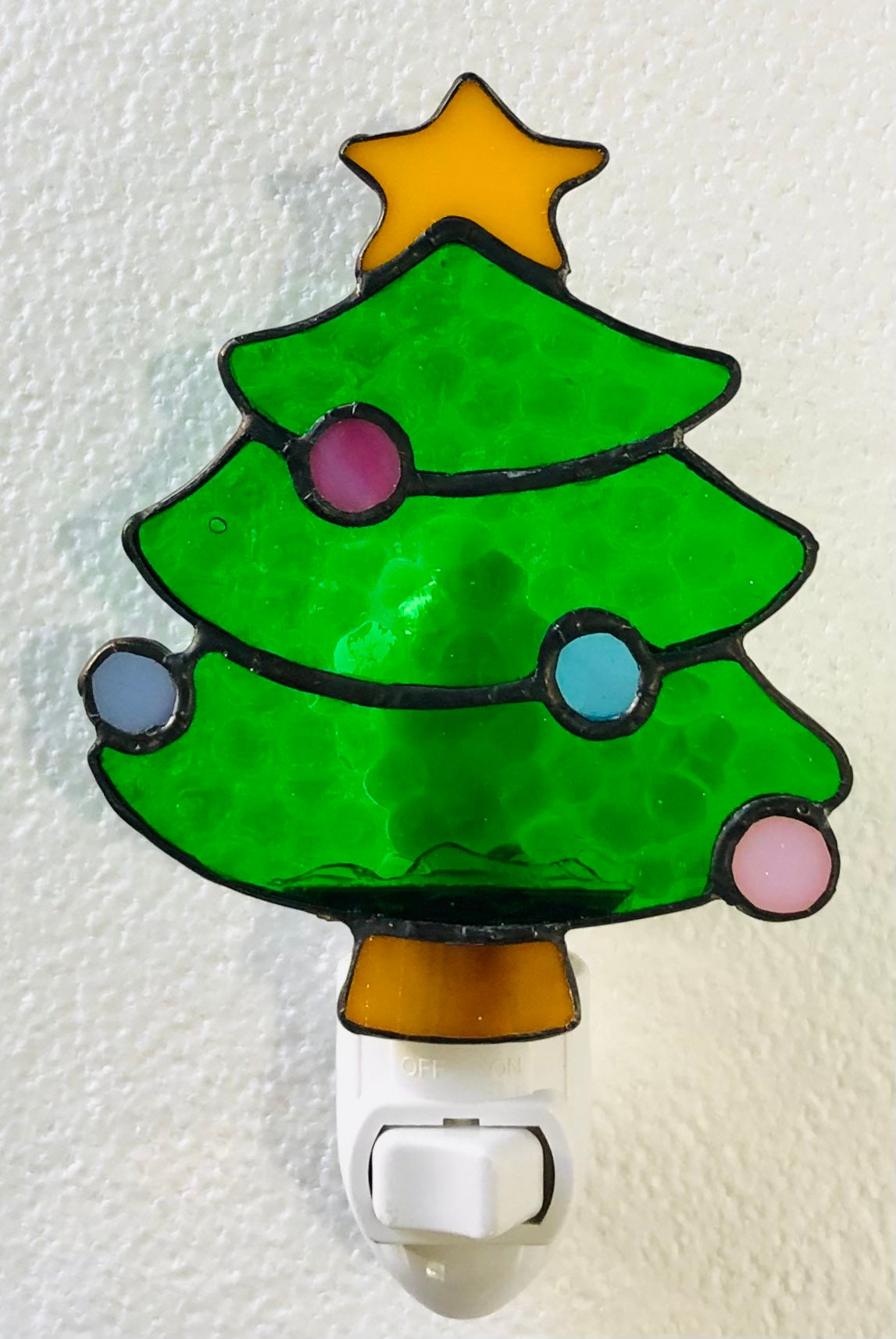 Christmas Tree Nightlight With Switch Control and Bulb - Etsy
