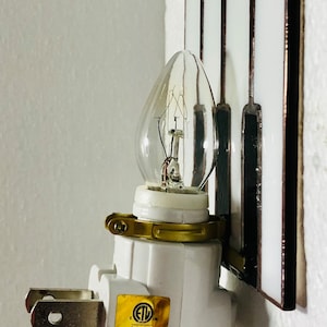 Piano Keyboard Stain Glass Night Light With Switch Control and Bulb - Etsy