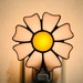Daisy Stain Glass Night Light With Switch Control and Bulb - Etsy