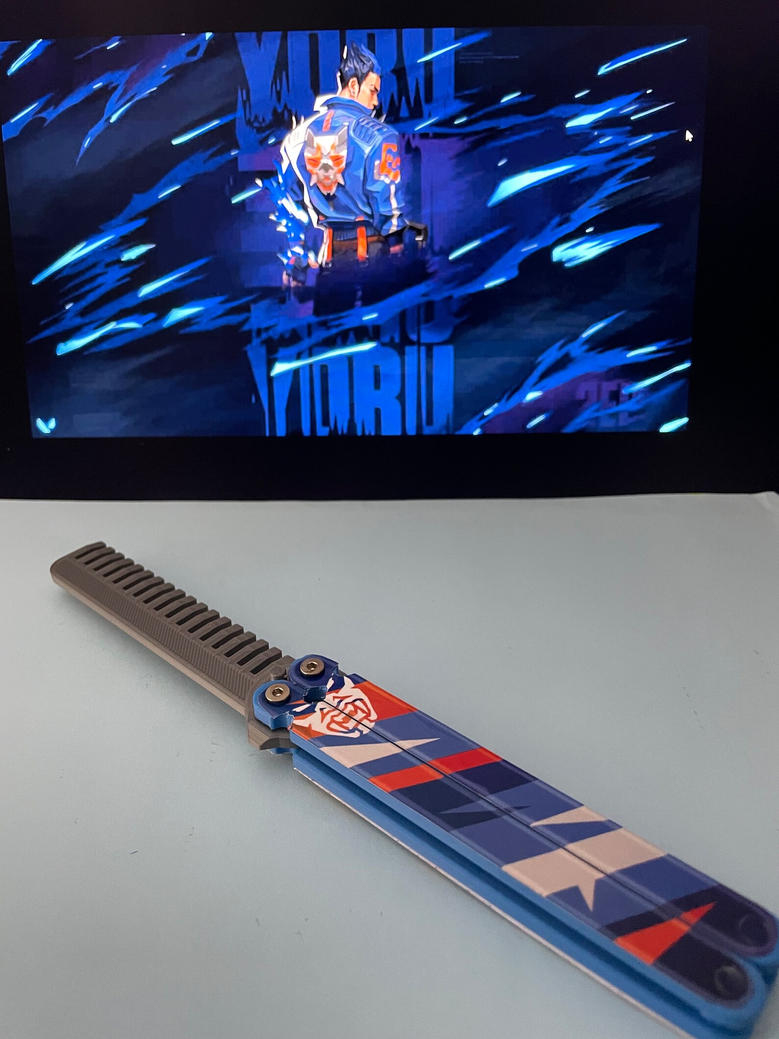 Valorant Movable Yoru Comb, Valorant Yoru Butterfly Comb, Valorant ...