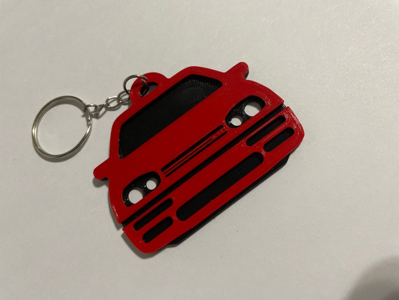 STL / STEP/SOLİDWORKS File Vw Golf Mk3 Gti Keychain,car Keychain , Vw ...