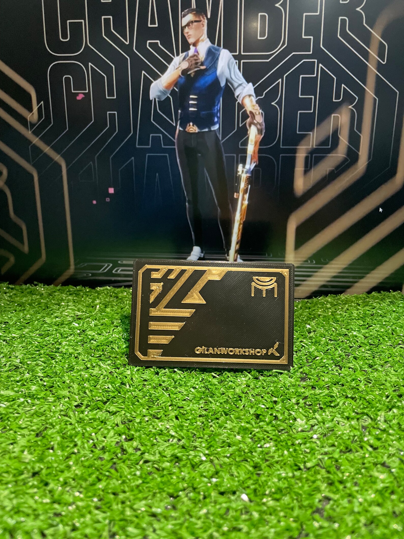 Chamber Card/valorant Cosplay /valorant Gift /customizable Chamber Card ...