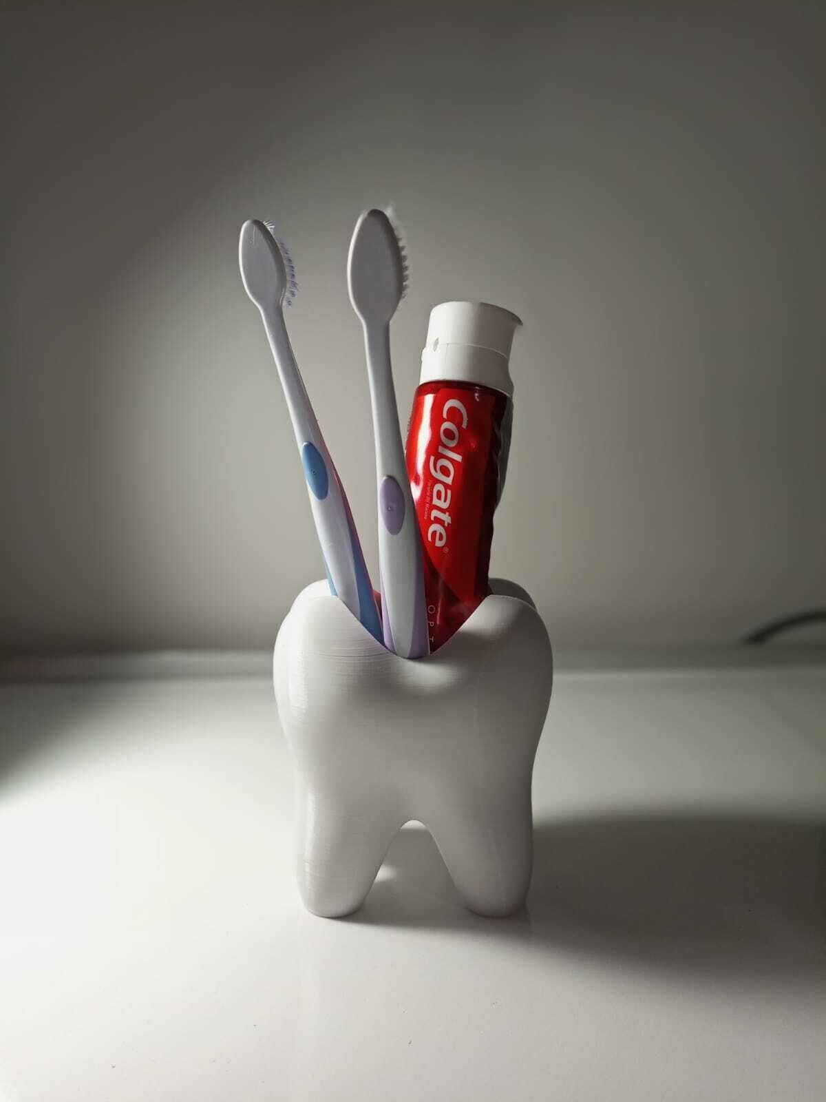 Tooth Brush Holder/ Toothpaste / Toothbrush / Dental / Bathroom ...