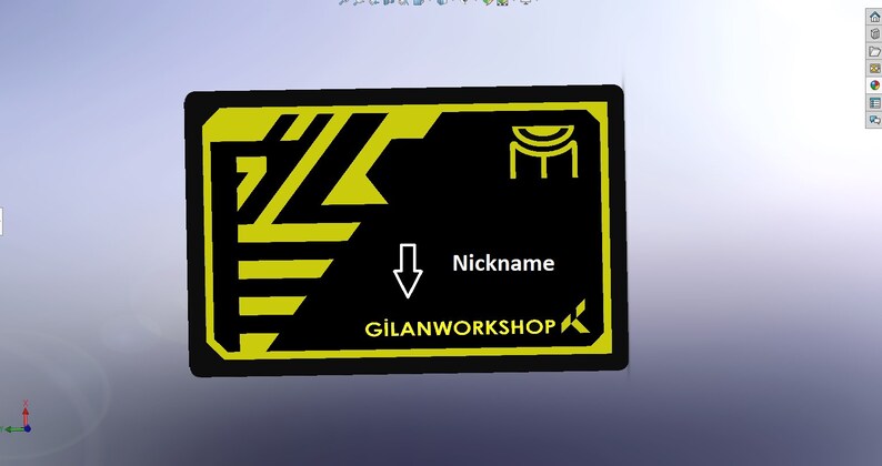 Chamber Card/valorant Cosplay /valorant Gift /customizable Chamber Card ...