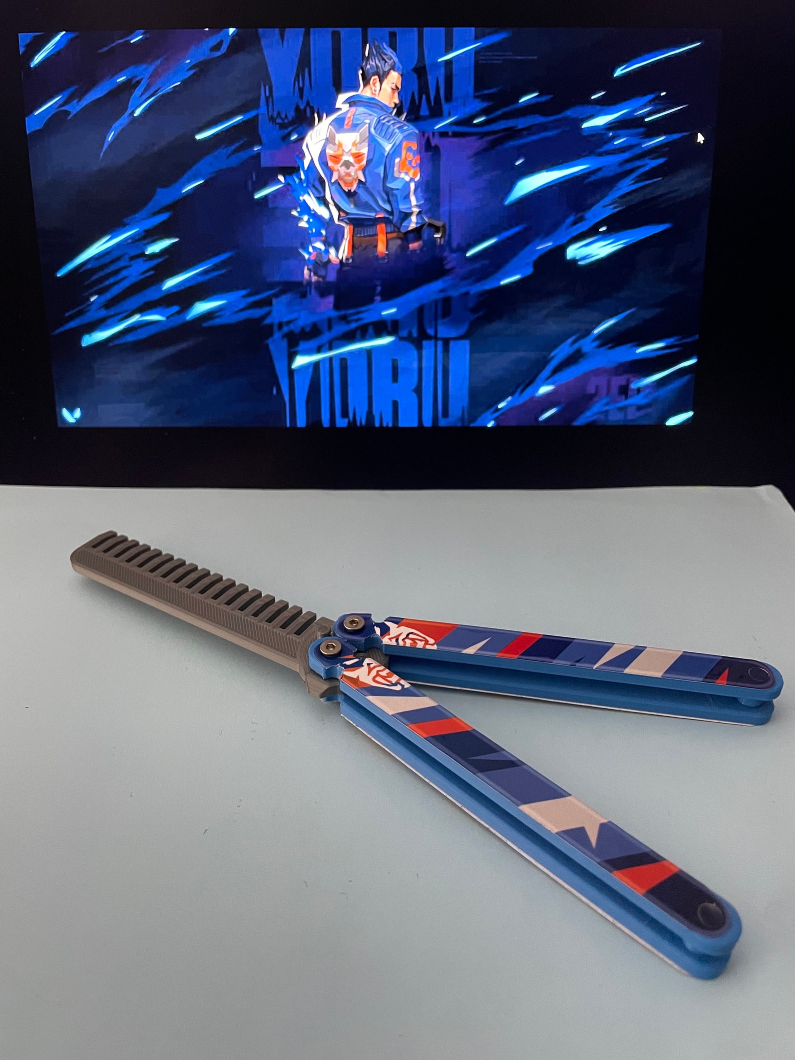 Valorant Movable Yoru Comb, Valorant Yoru Butterfly Comb, Valorant ...