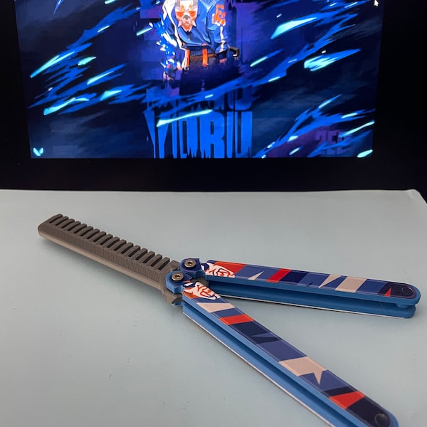 Yoru Butterfly Knife Comb - Etsy