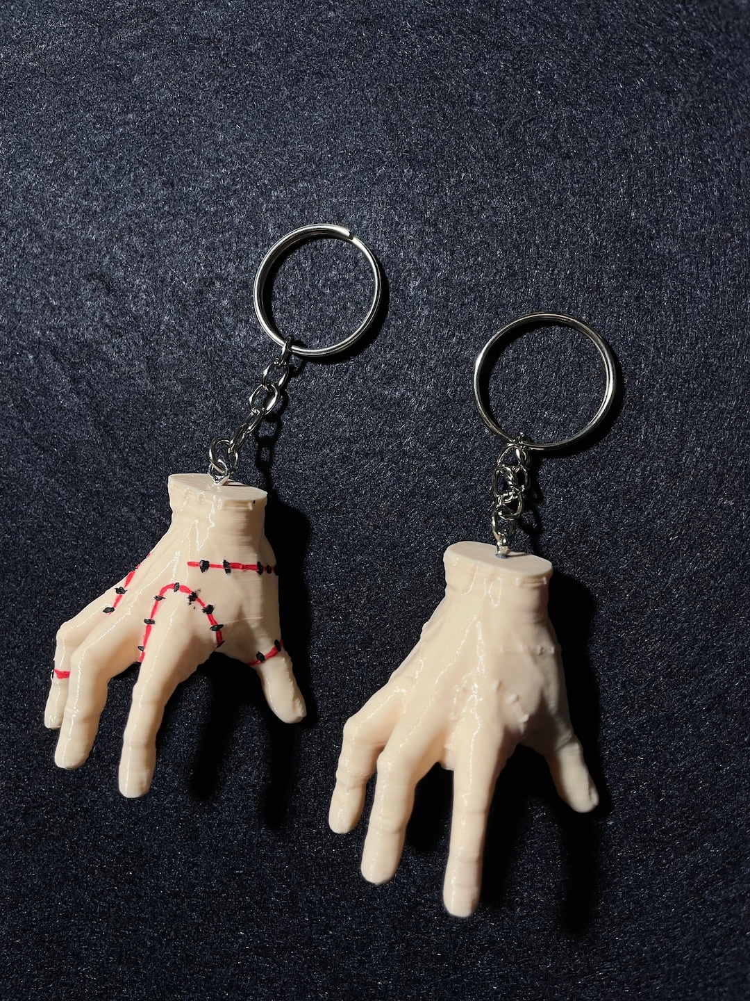 Wednesday Addams Thing Hand Keychain , Wednesday Thing Keychain ...