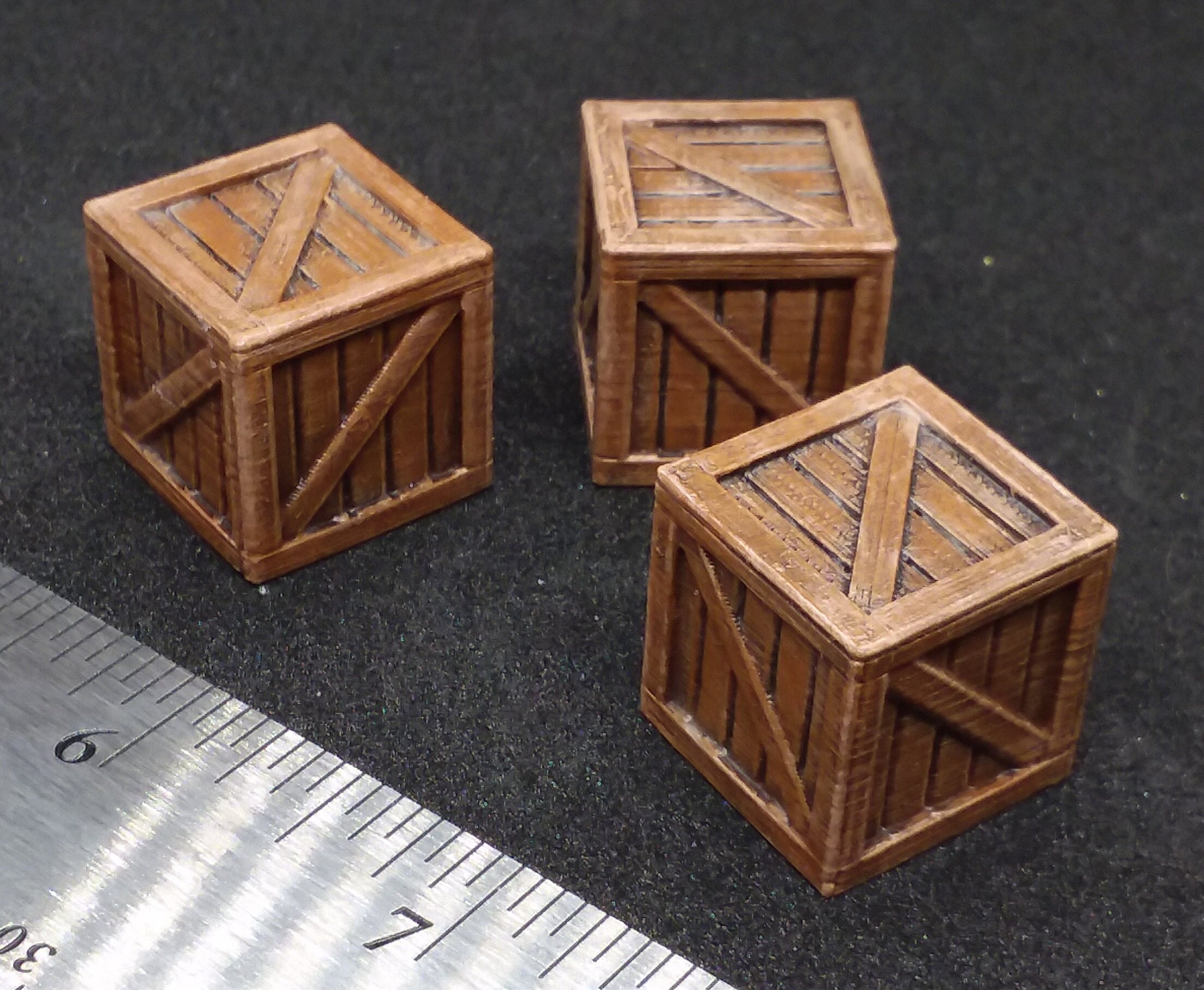 CRATE, DND, D&D, Scatter Terrain, Hand Painted, Miniature, Tavern ...