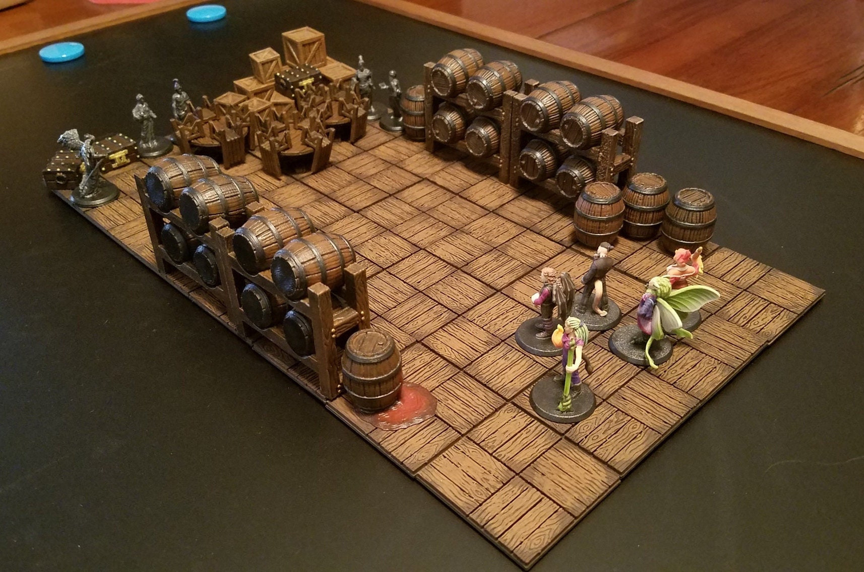 CRATE, DND, D&D, Scatter Terrain, Hand Painted, Miniature, Tavern ...