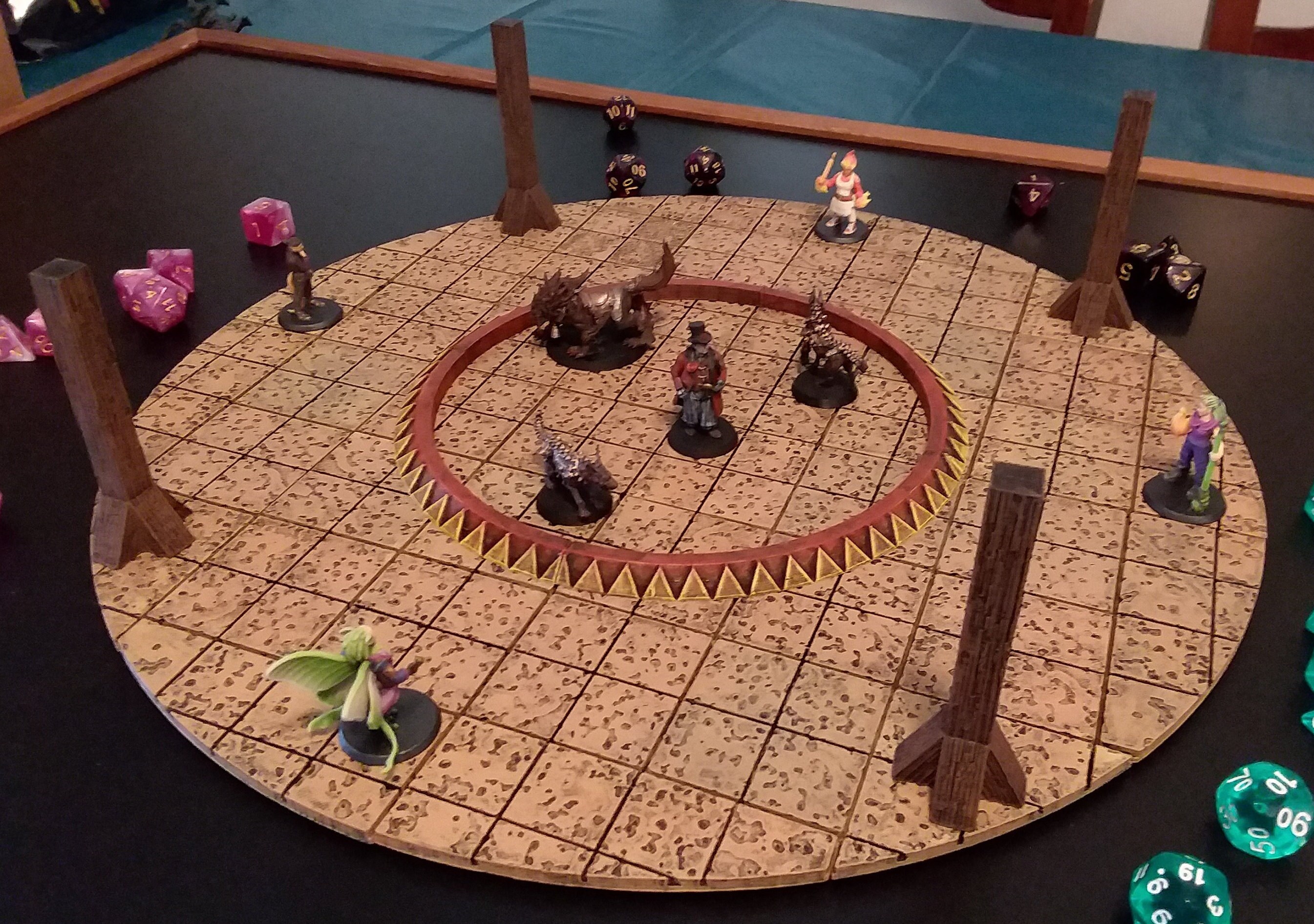 Wooden Beam, DND, D&D, Scatter Terrain, Hand Painted, Miniature, Tavern ...