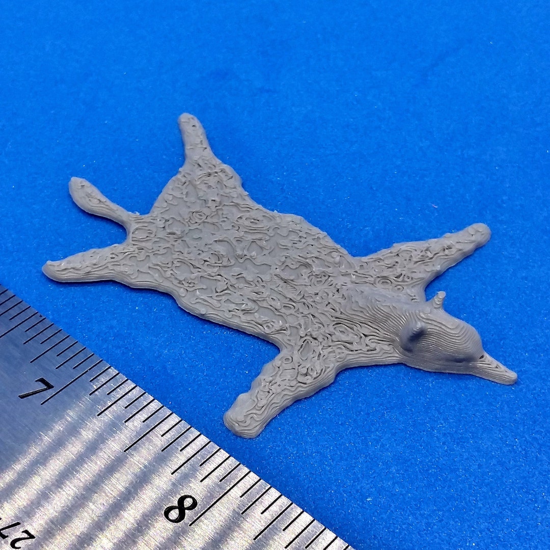 RUG, Animal Rug, DND, D&D, Scatter Terrain, Unpainted, Miniature ...