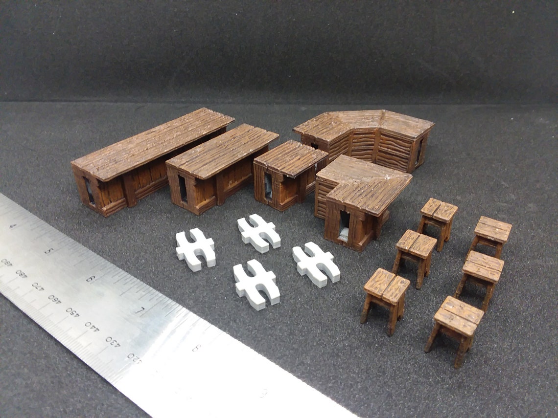 Tavern DND Scatter Terrain Hand Painted Miniature - Etsy