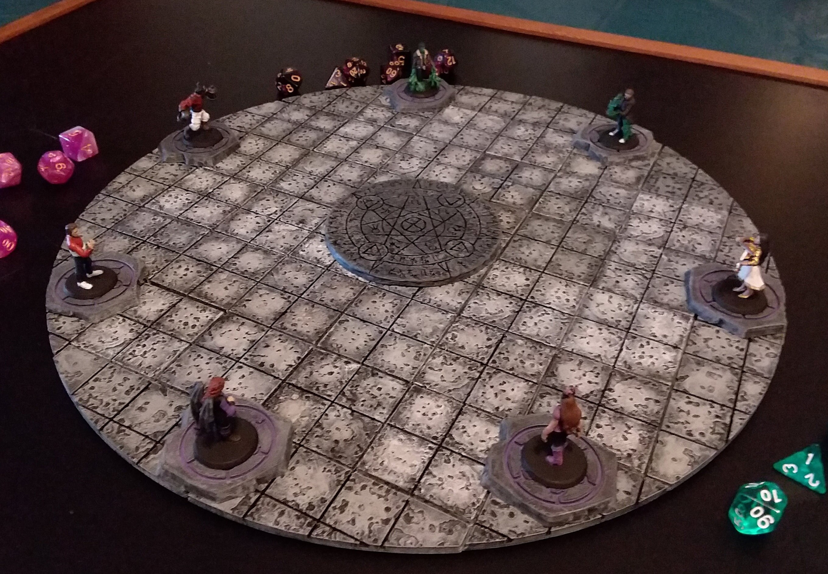 Stone Plinth, DND, D&D, Scatter Terrain, Hand Painted, Miniature ...