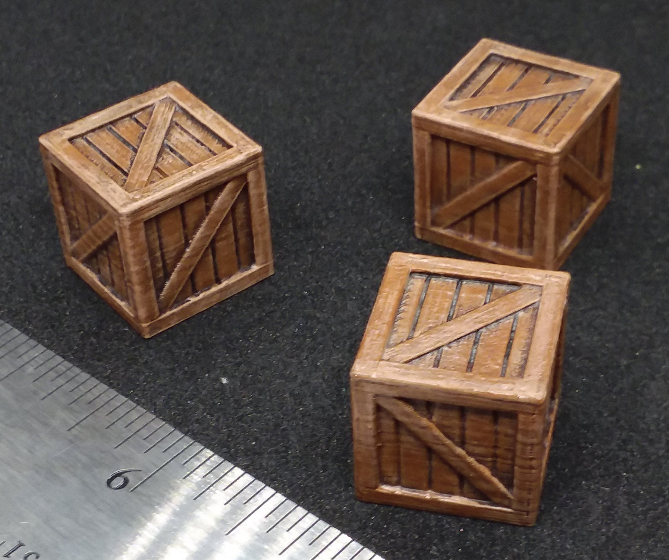 CRATE, DND, D&D, Scatter Terrain, Hand Painted, Miniature, Tavern ...