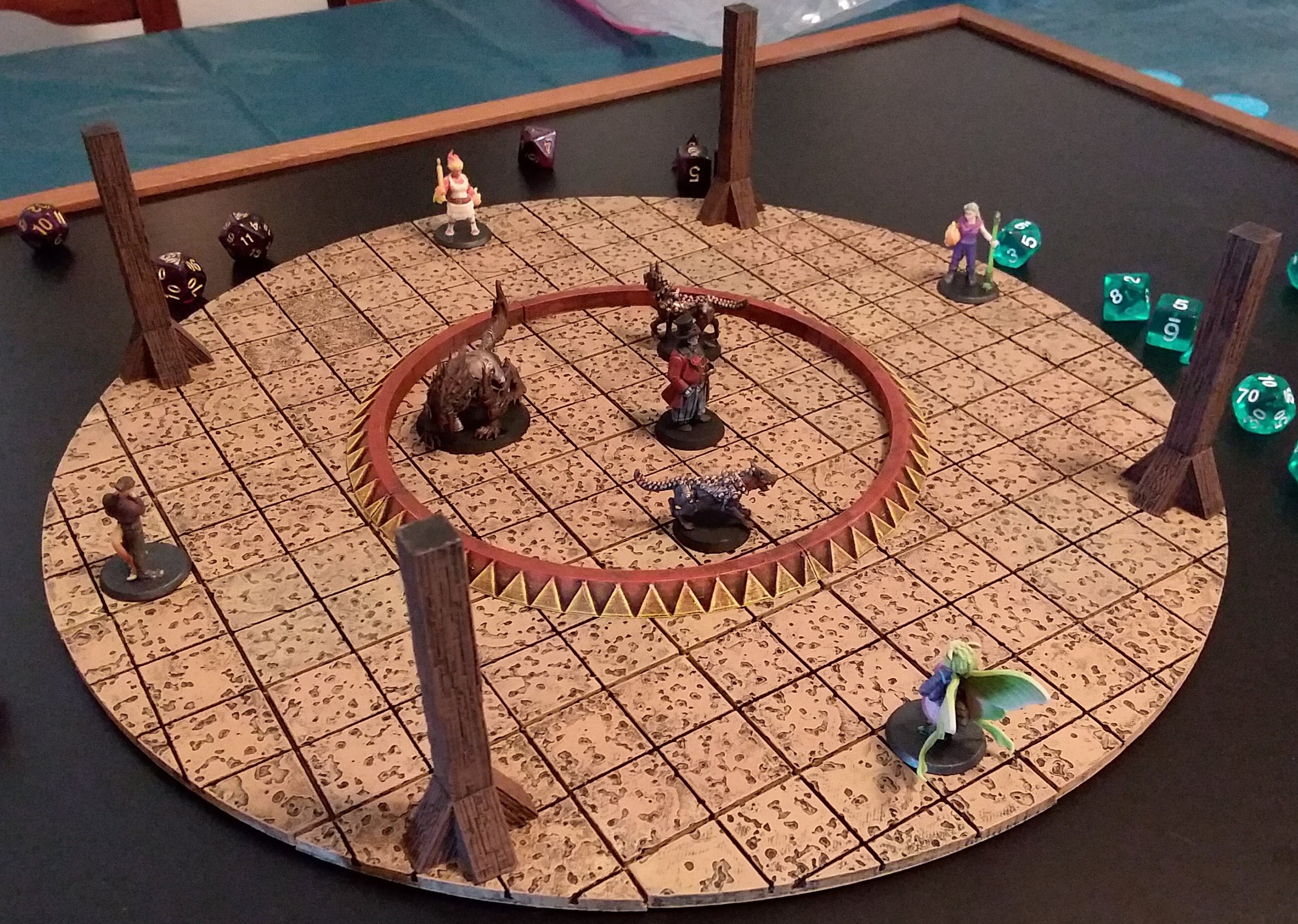 Wooden Beam DND D&D Scatter Terrain Hand Painted - Etsy