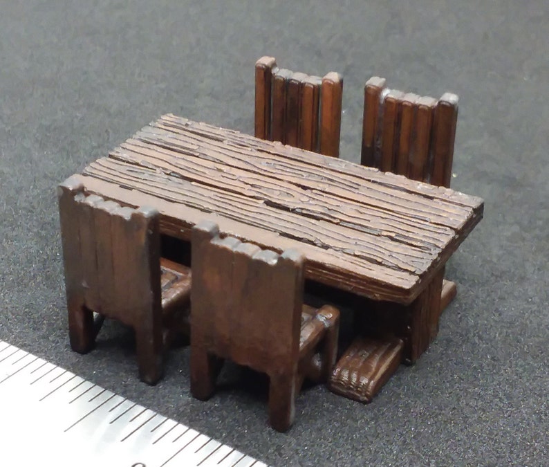 Tavern Set, DND, D&D, Scatter Terrain, Hand Painted, Miniature, Tavern ...