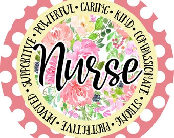 Welcome Sign Nurse - Etsy