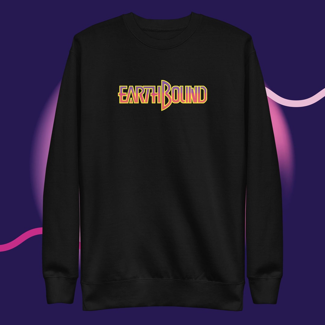 Earthbound Classic Crewneck Streetwear Gamer Smash Bros Ness Unisex ...