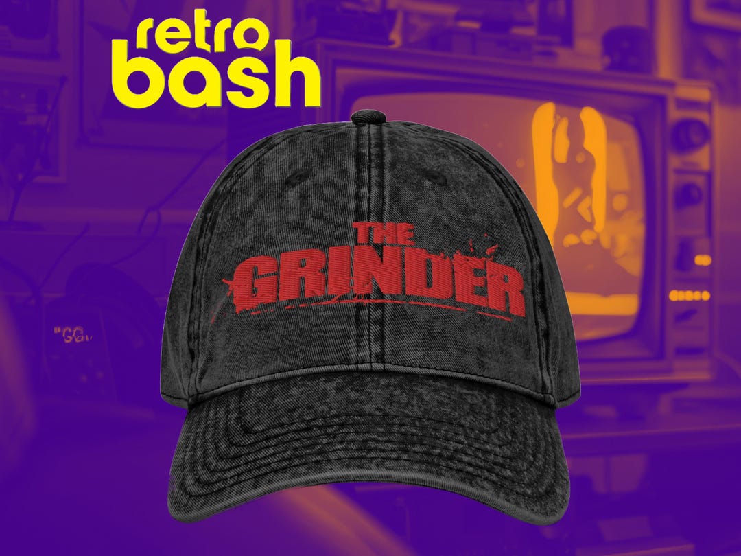 The Grinder Vaporware Game Vintage Cotton Twill Dad Cap Hat - Etsy