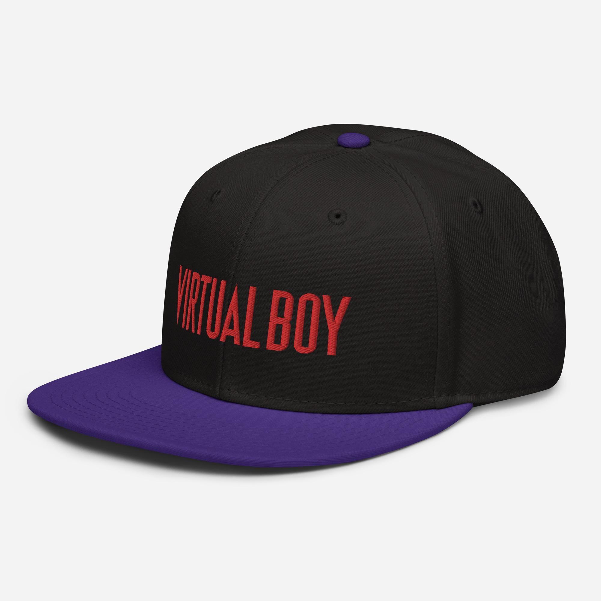 Virtual Boy Nintendo Game Boy Retro Vintage Style Snapback Hat - New ...
