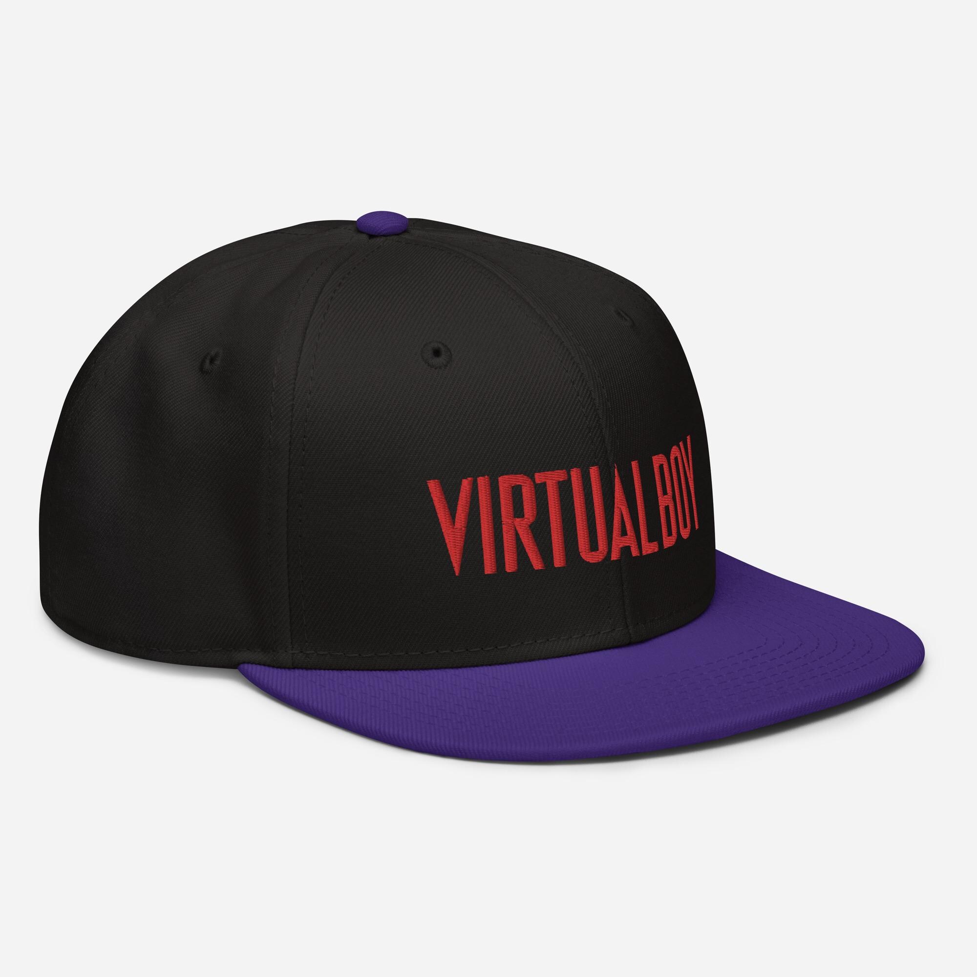 Virtual Boy Nintendo Game Boy Retro Vintage Style Snapback Hat - New ...