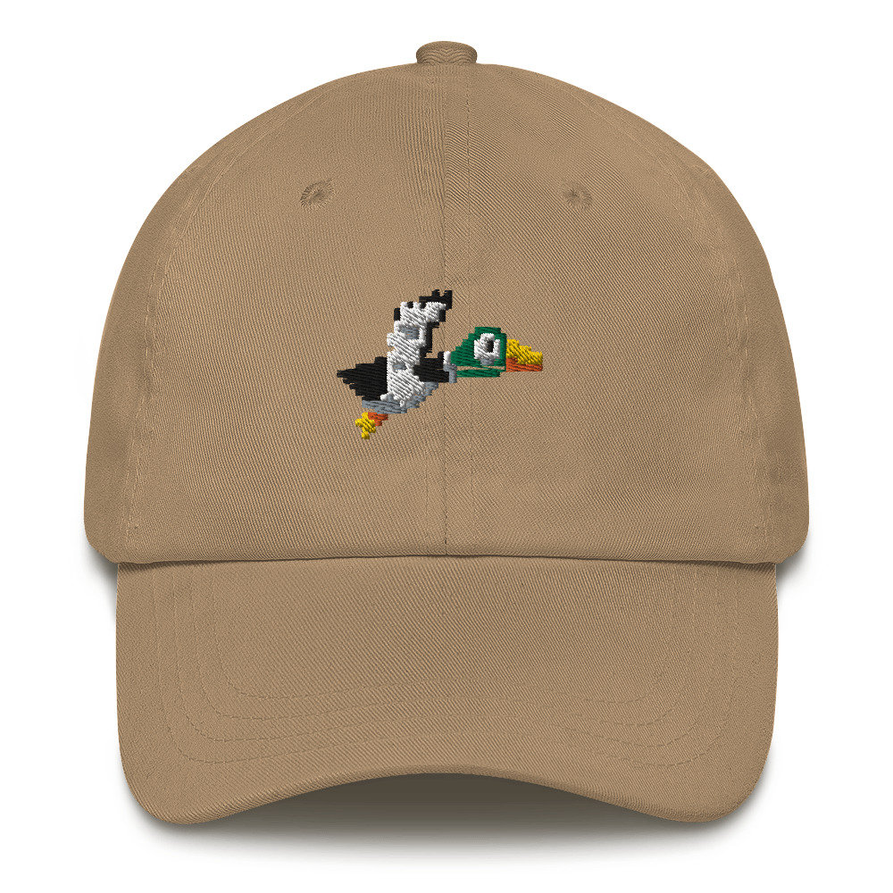 8-bit Duck Hunt Dad Hat - Etsy