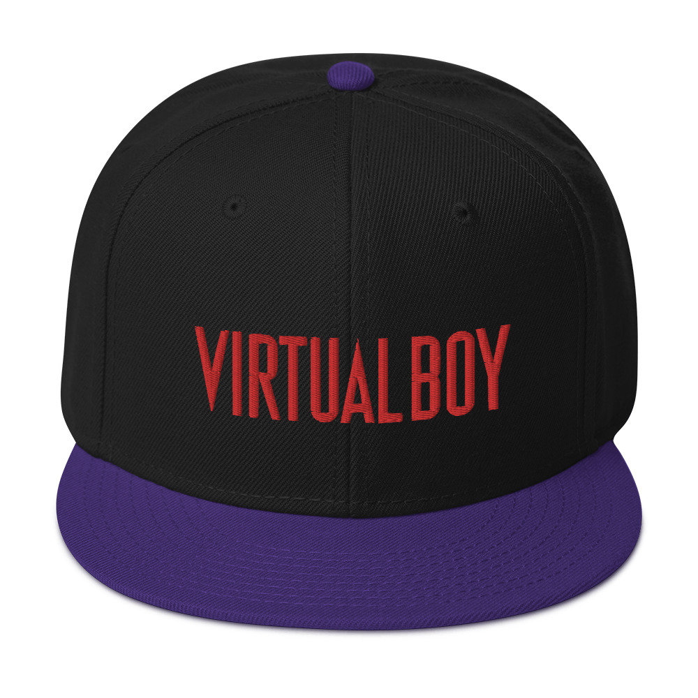Virtual Boy Nintendo Game Boy Retro Vintage Style Snapback Hat New ...