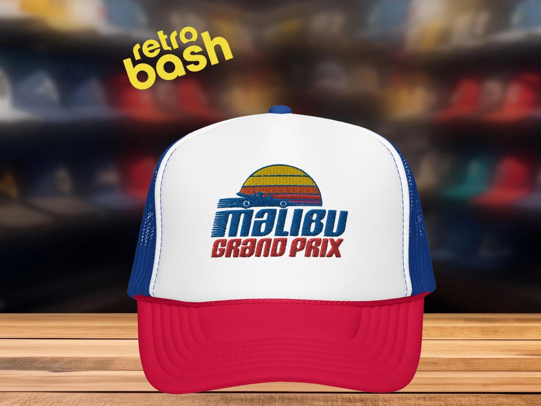 Malibu Grand Prix Gokart 80's Vintage Arcade Foam Trucker Hat - Etsy