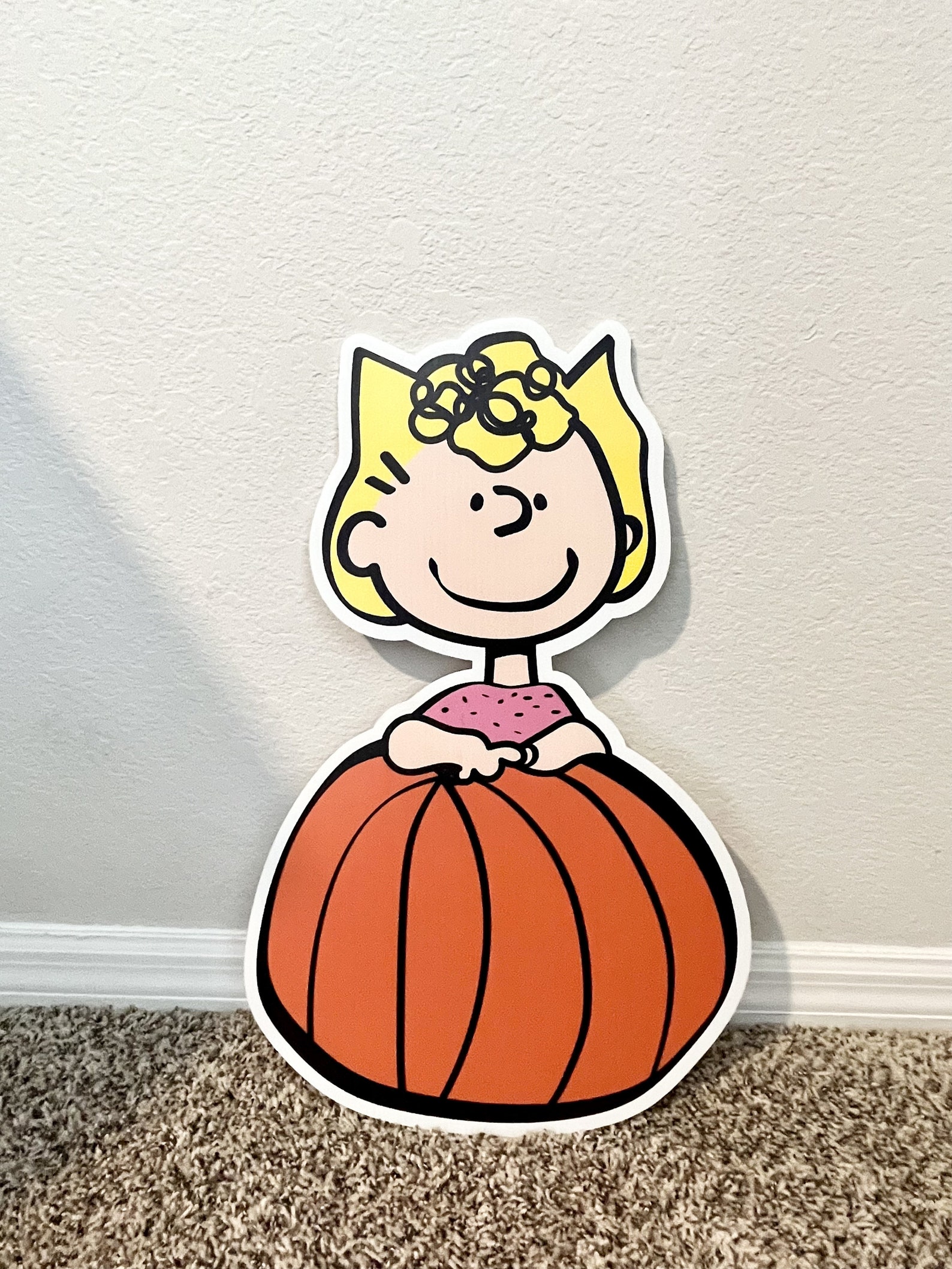 Sally Brown / Welcome Great Pumpkin Yard Sign / Peanuts Yard - Etsy