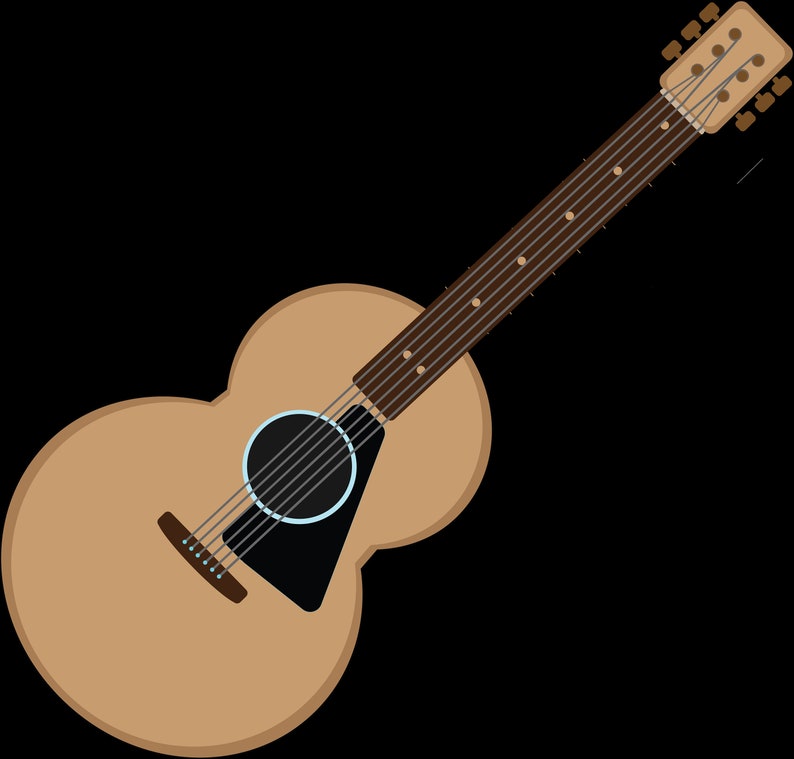 Acoustic Guitar Graphic Guitar Graphic Guitar PNG Guitar Clip Art ...