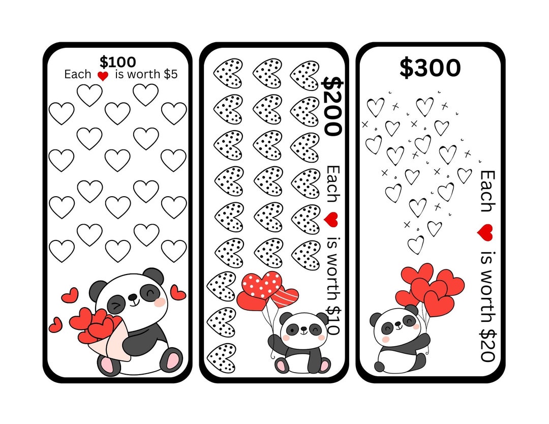 100. 200 and 300 Dollar Savings Challenges **INSTANT DOWNLAD** - Etsy