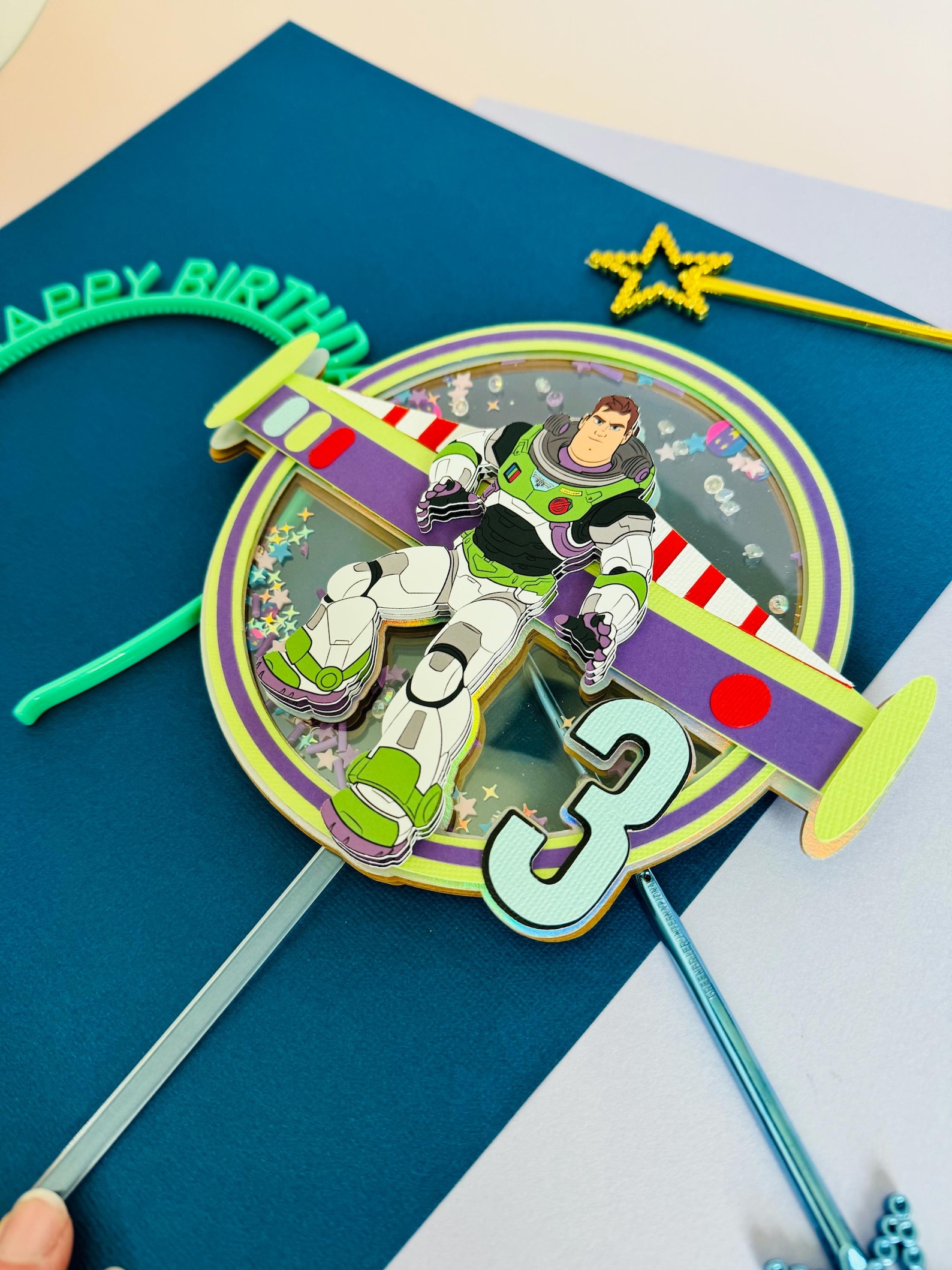 Lightyear Caketopper, Buzz Lightyear Topper, Birthday Boy - Etsy