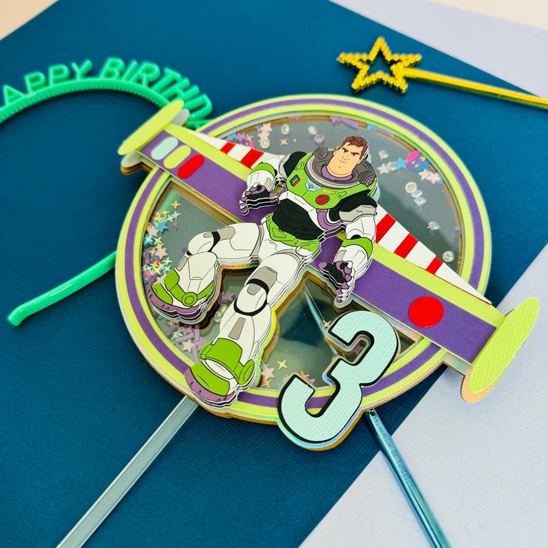 Buzz Lightyear Cake - Etsy
