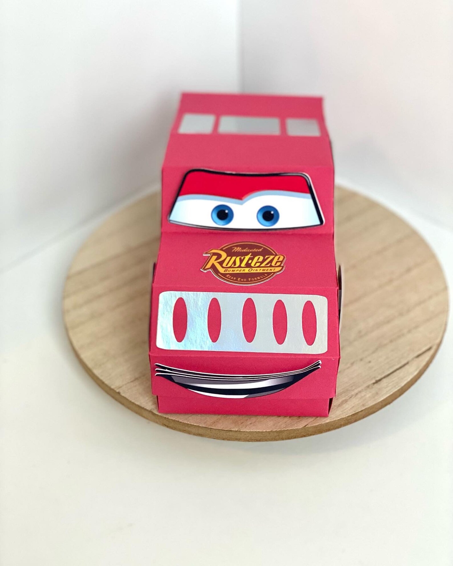 Lightning Mcqueen Boxmcqueen Favor Box Cars Decoration - Etsy Canada