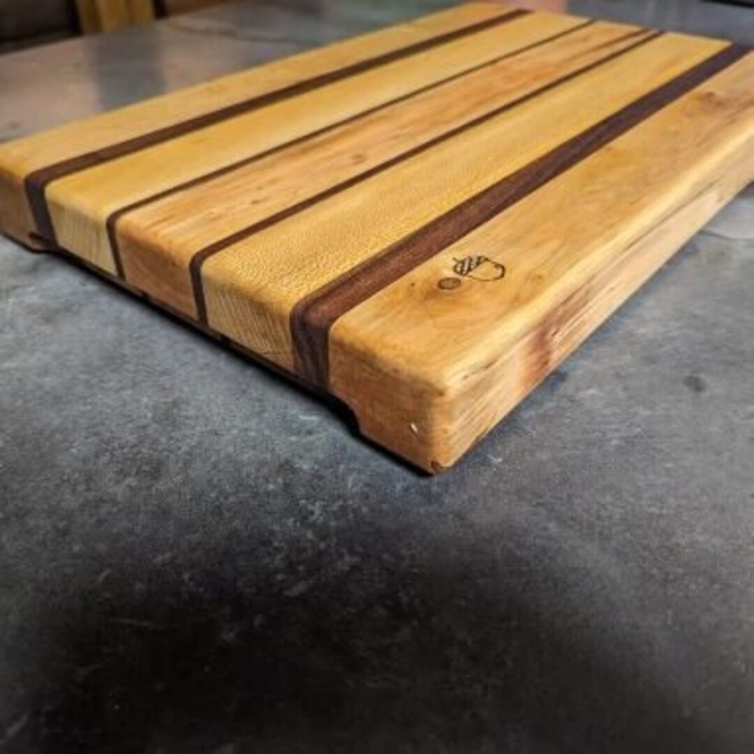 Handmade Beefy Striped Cutting Board - Etsy