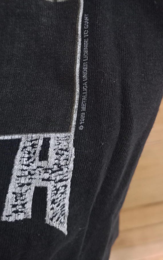 Vintage 90's METALLICA band tee 1992 Tour Concert T S… - Gem