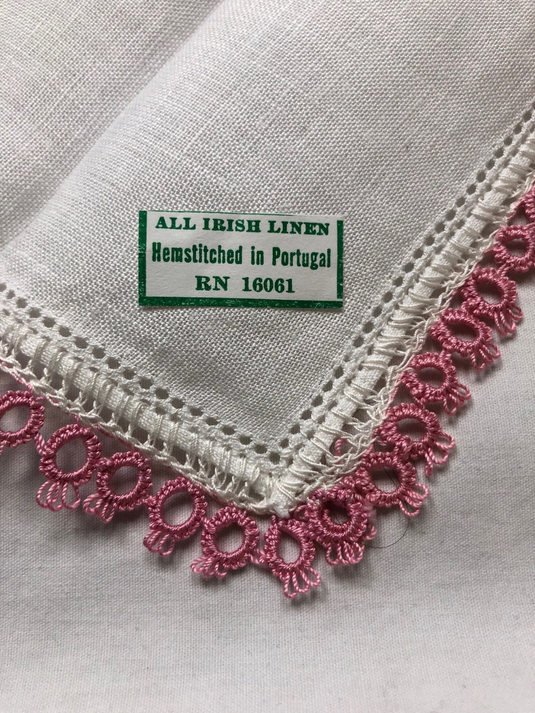 Vintage Hand-stitched Hanky From 60s - Etsy