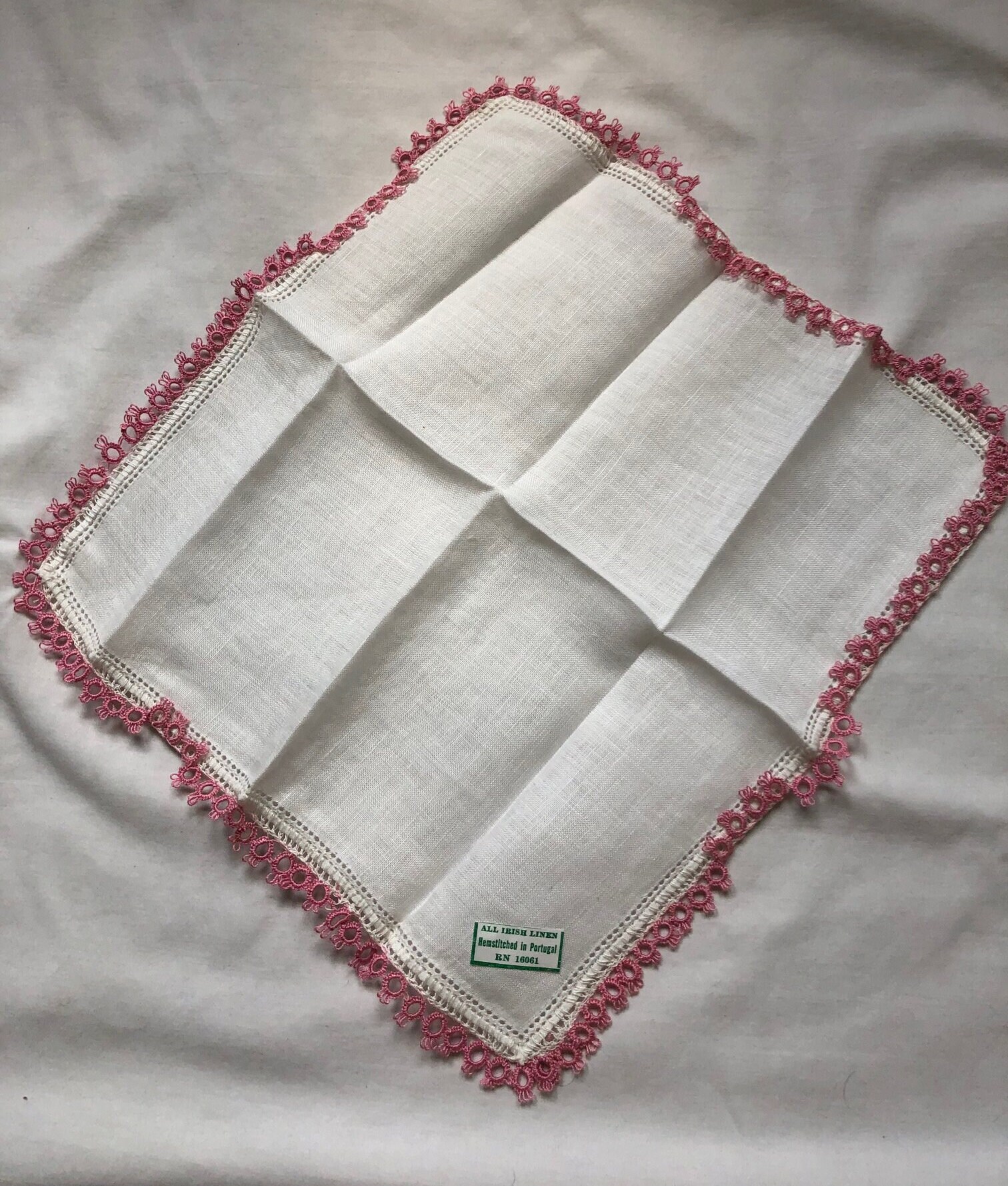 Vintage Hand-stitched Hanky From 60s - Etsy