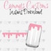 Libbey Drip SVG | Instant Download | Libbey Glass Drip Wrap | Frosting ...