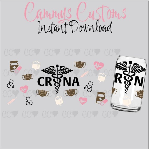 CRNA Nurse Svg Nurse Svg Instant Download Nurse Libbey - Etsy Australia