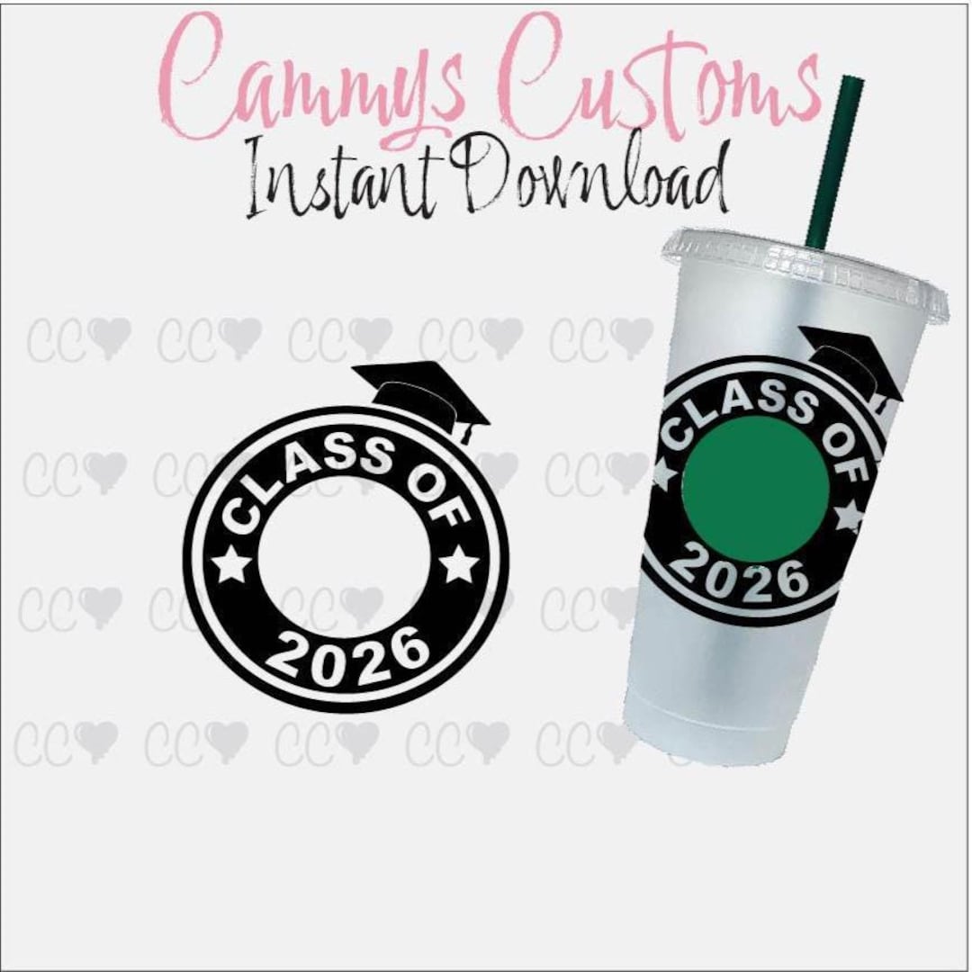 Cold Cup Class of 2026 SVG Ring | Senior 2026 SVG | Instant Download ...