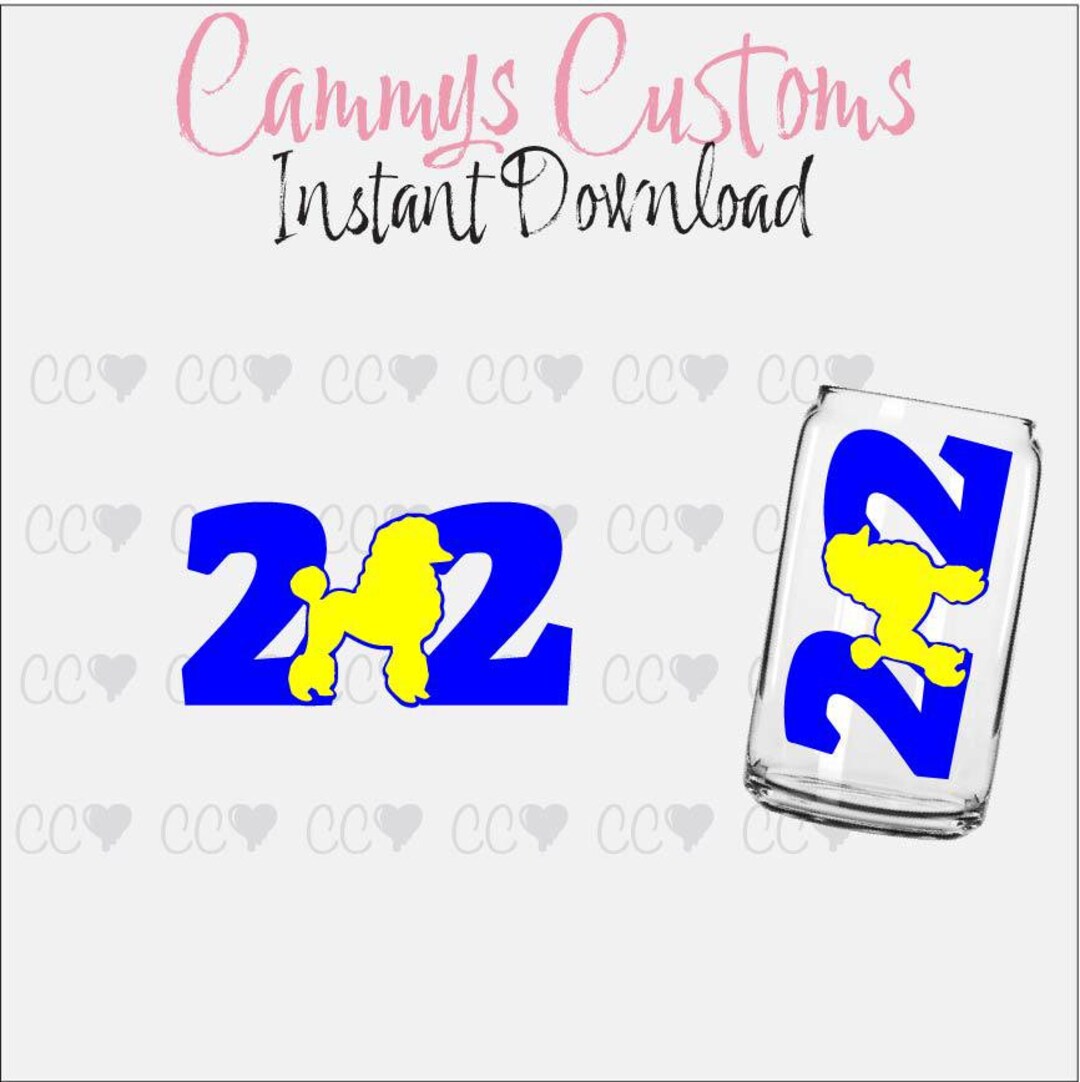 22 SVG | Sigma SVG | Instant Download | Royal Blue and Gold Svg | 22 ...