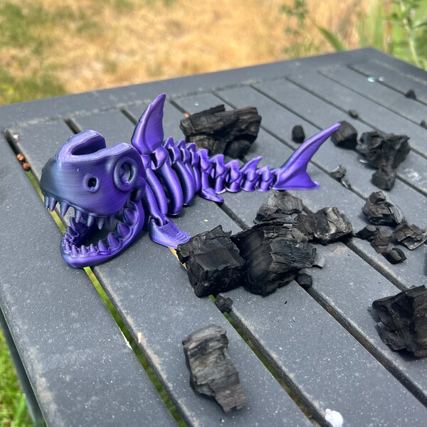 3d Printed Moving Fish - Etsy