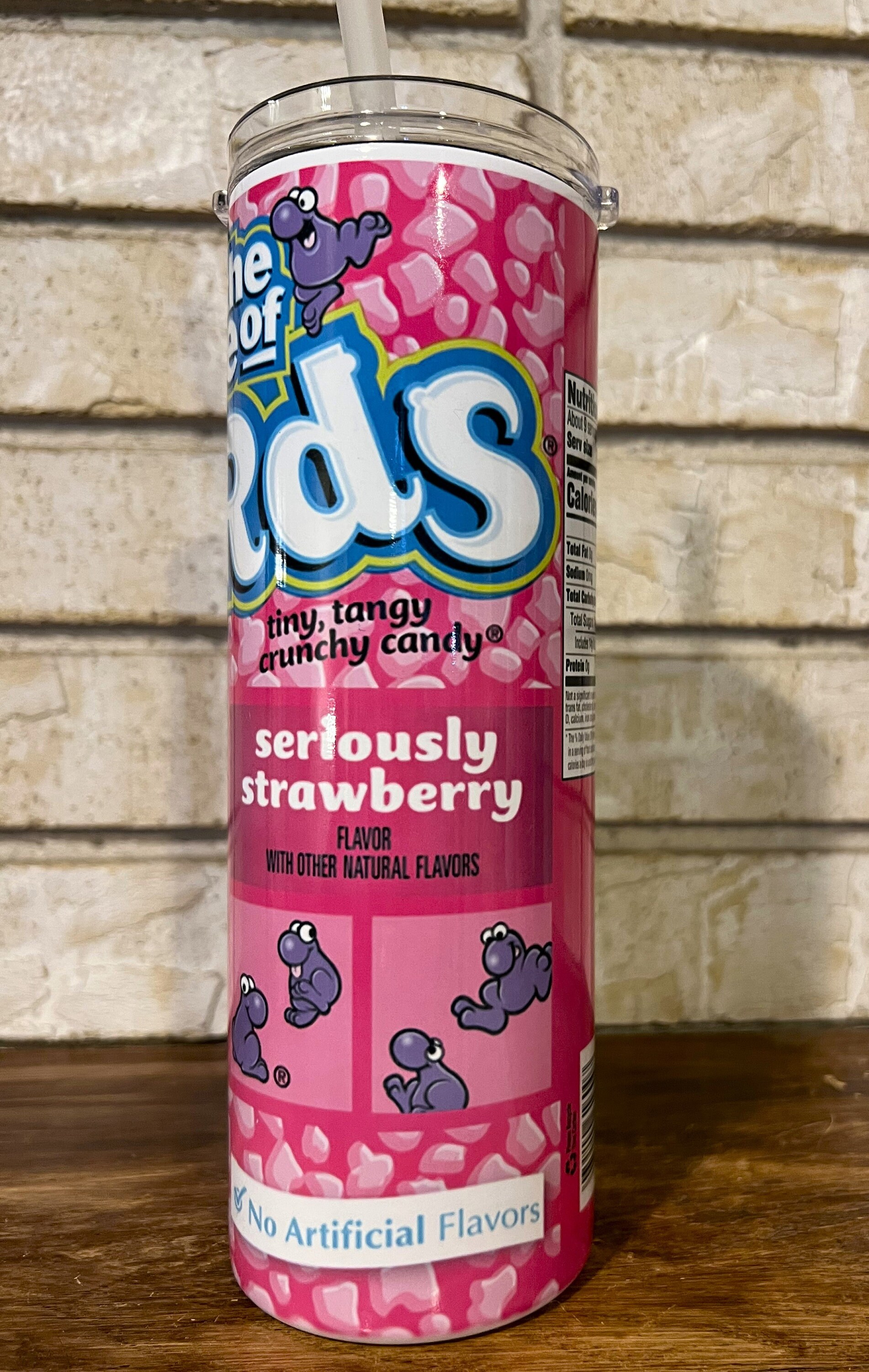 Nerds Candy Inspired Tumbler Drink Cup Personalized Stainless Steel Cup ...