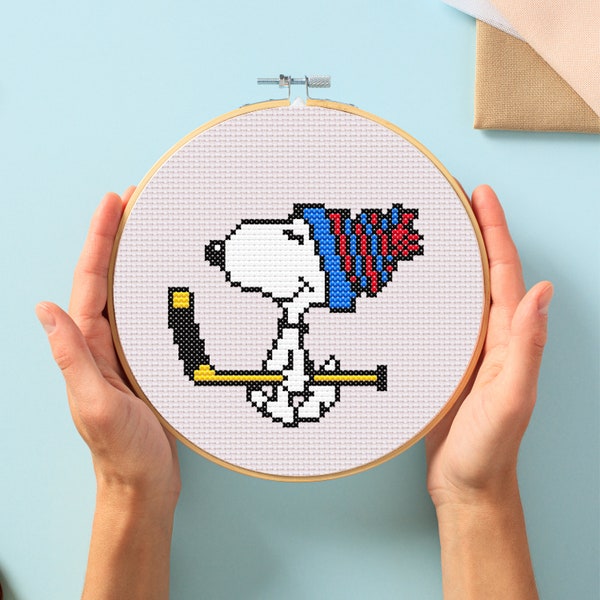 Hockey Cross Stitch Pattern - Etsy