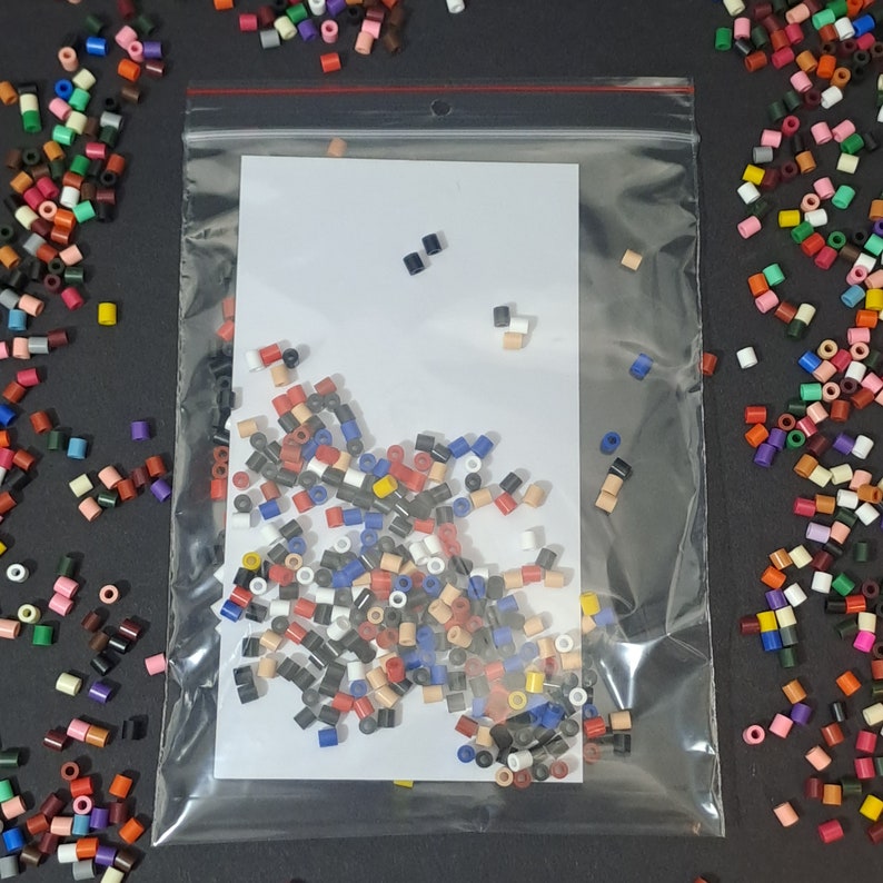 Mario Perler Beads Kit DIY . Pixel Art Hama Beads Fuse Beads Iron Beads ...