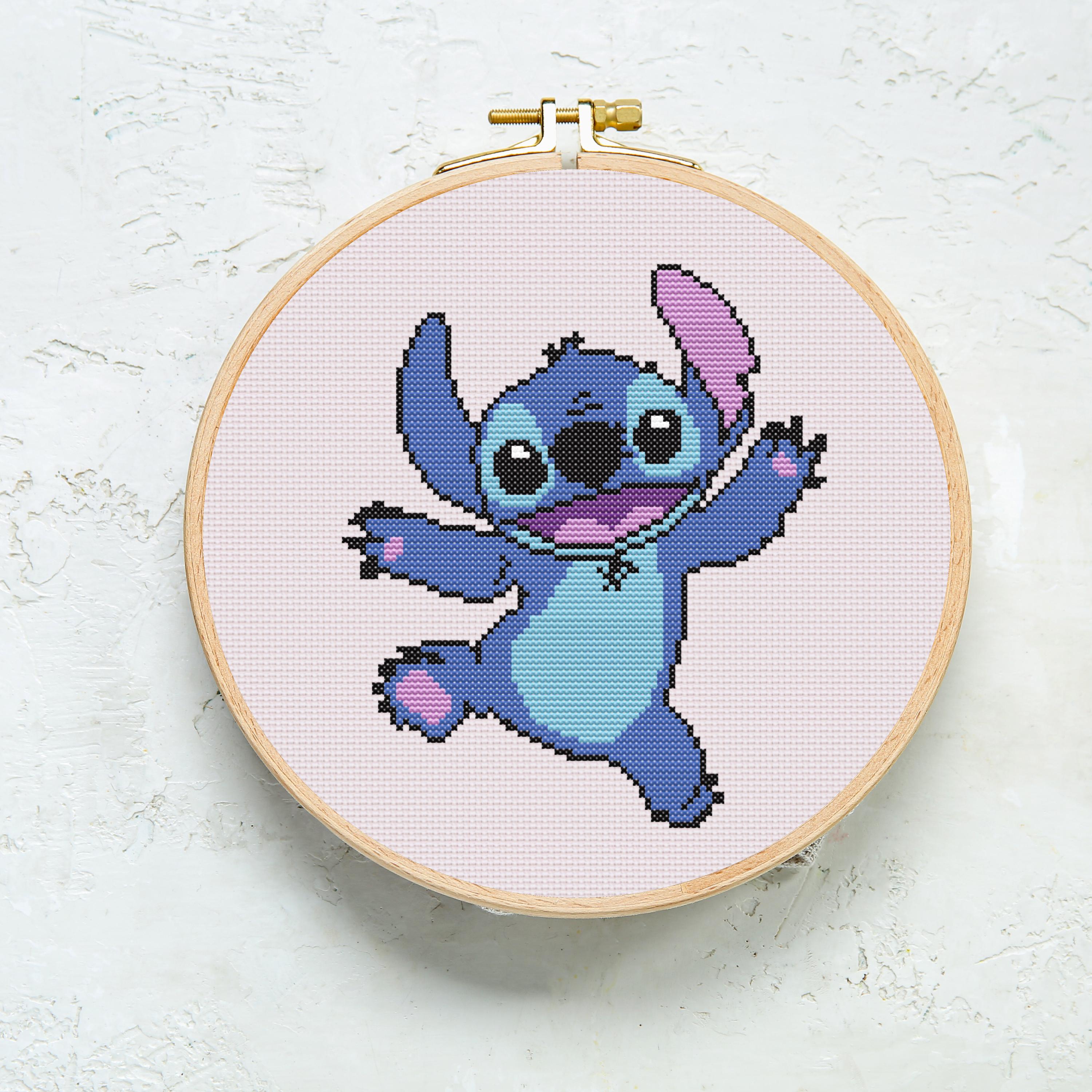 Stitch Cross Stitch Pattern for Beginners. Easy Cross Stitch Pattern ...