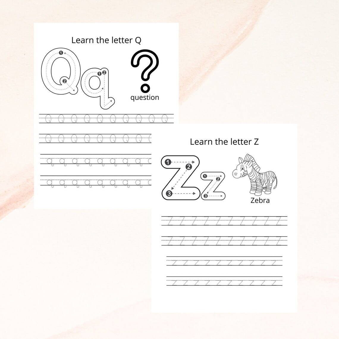 Preschool Alphabet Worksheets, Preschool Worksheets, Letter Sounds ...