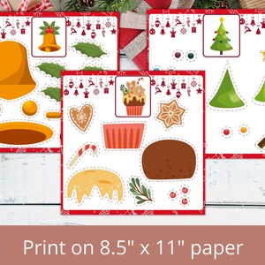 Christmas Cut and Paste Activity: Holiday Motor Skill Practice (digital ...