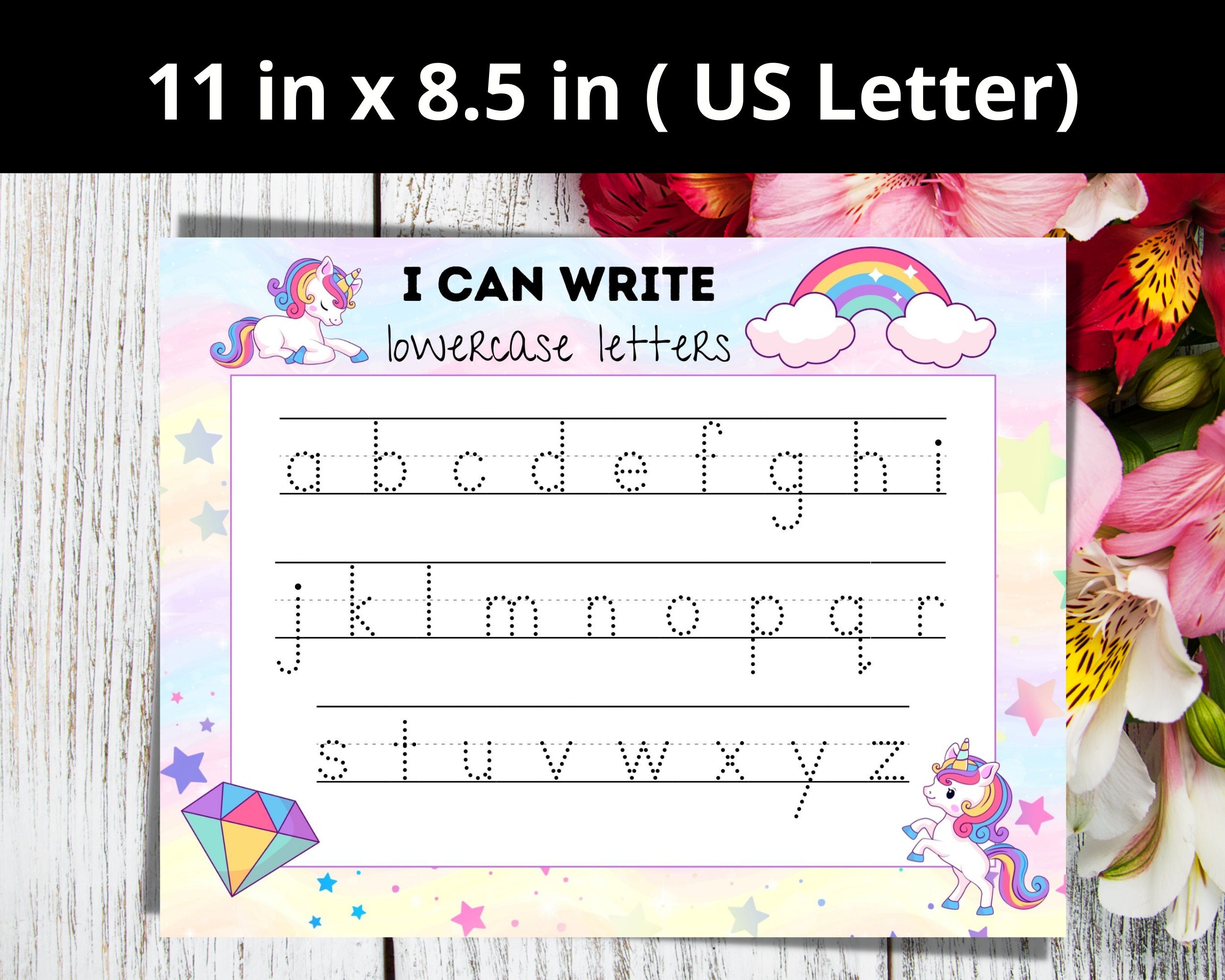 Hojas de trabajo del alfabeto preescolar Hojas de trabajo - Etsy México